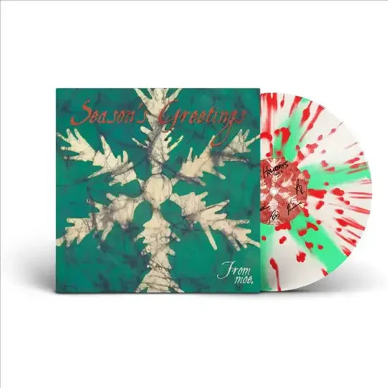 MOE. - SEASON'S GREETINGS [Red, White, Green Splatter Vinyl LP – Vinylgram